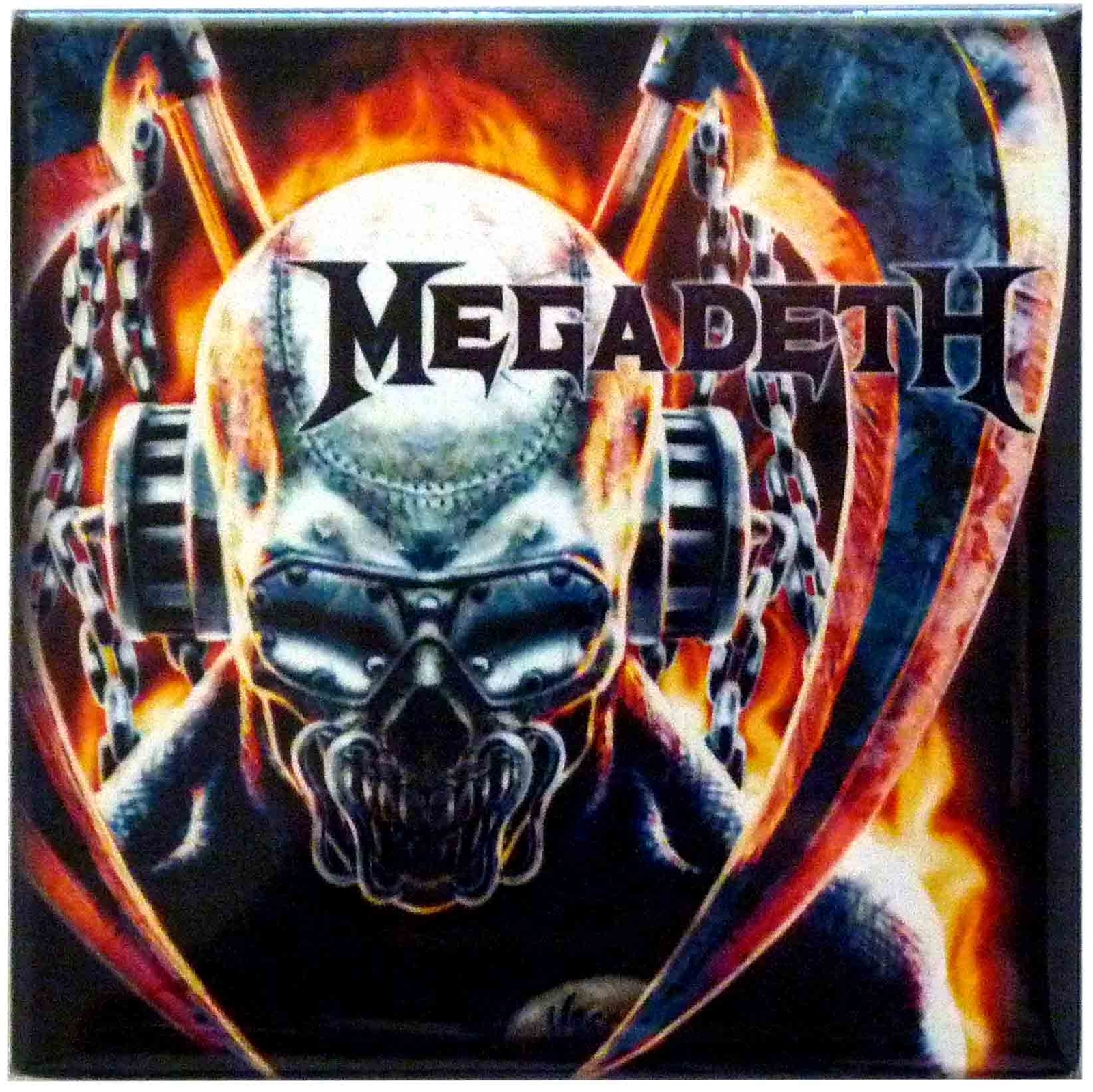 Megadeth Metal Skull Magnet