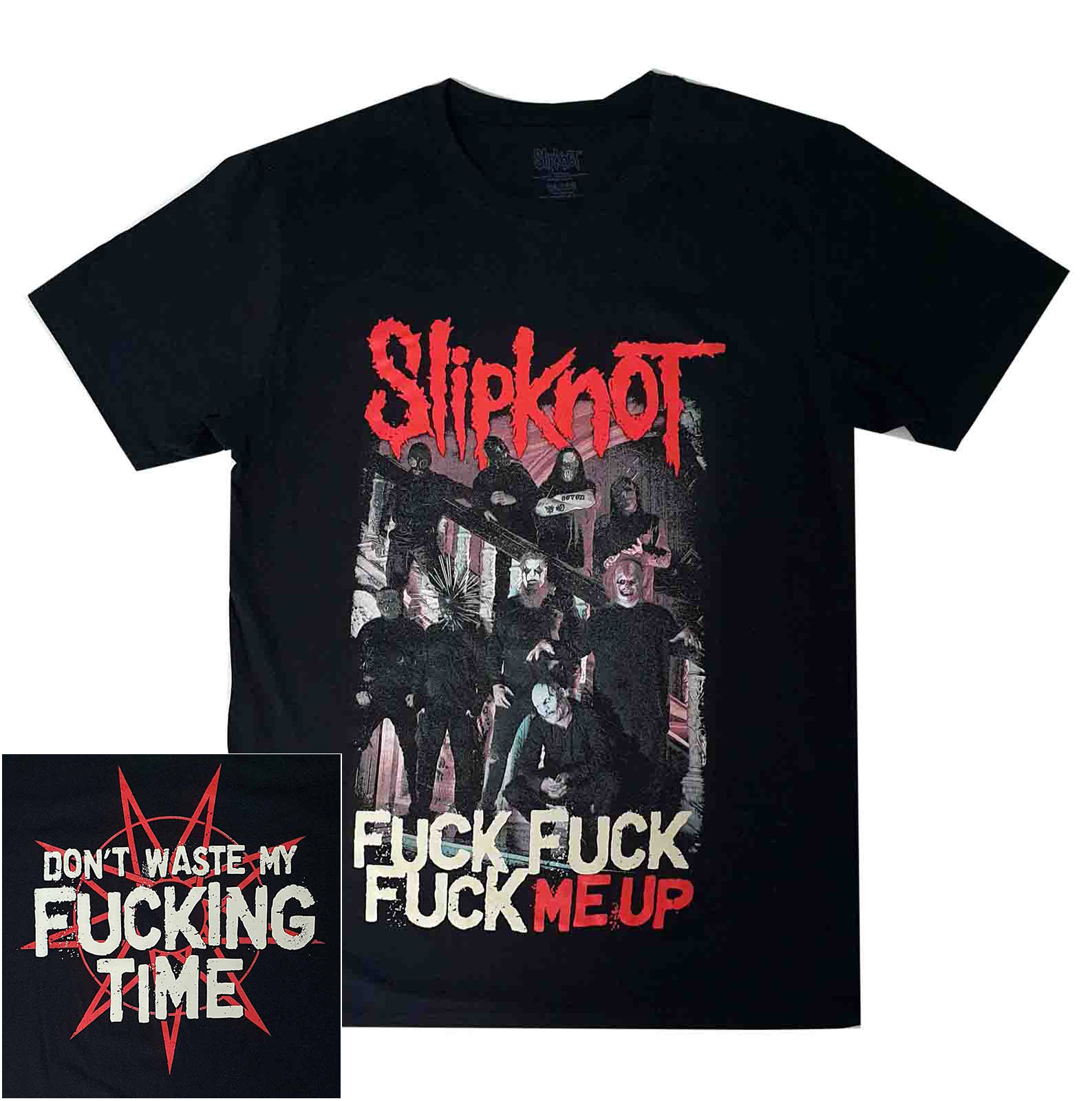 Slipknot Fuck Me Up Back Print Shirt