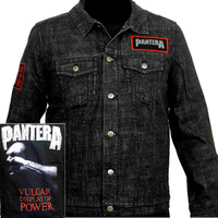 Pantera Denim Patch Jacket