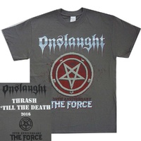 Onslaught The Force 30th Anniversary Charcoal XXL Shirt